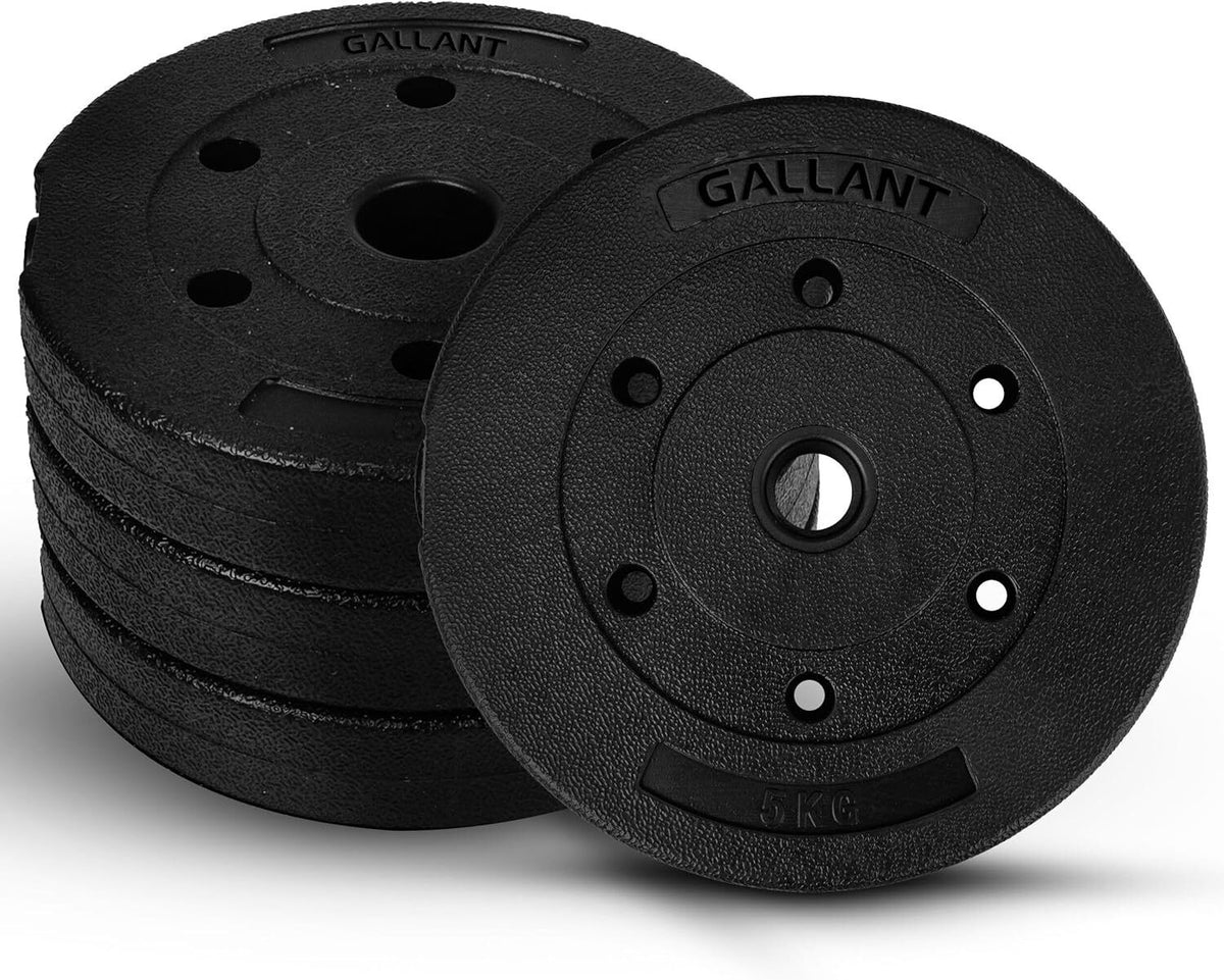 Weight Plates 5KG Standard 1 Inch Vinyl Discus 20KG Set – Bionix Shop